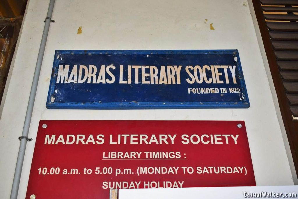 Madras Literary Society library, Chennai - One of the Oldest library in ...