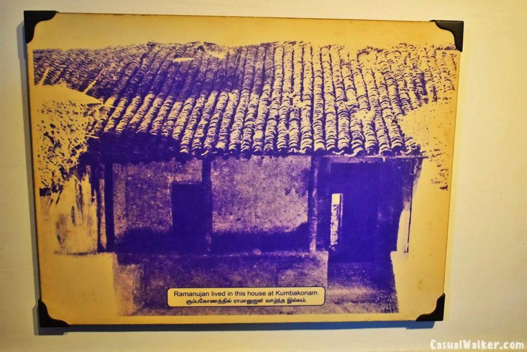 Museum for the man who knew infinity - Ramanujan Museum Royapuram ...