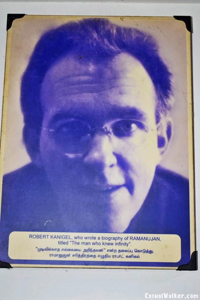 Museum for the man who knew infinity - Ramanujan Museum Royapuram ...