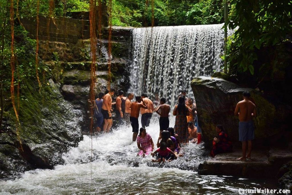 Gopal Private falls in Gundaru Dam, Courtallam, nearby Sengottai, the ...
