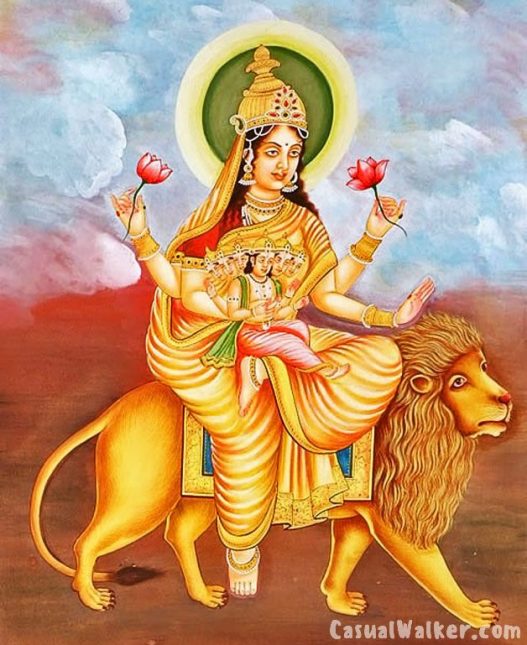 Navaratri Festival, Navadurga - the Nine forms & avatars of Goddess Maa ...