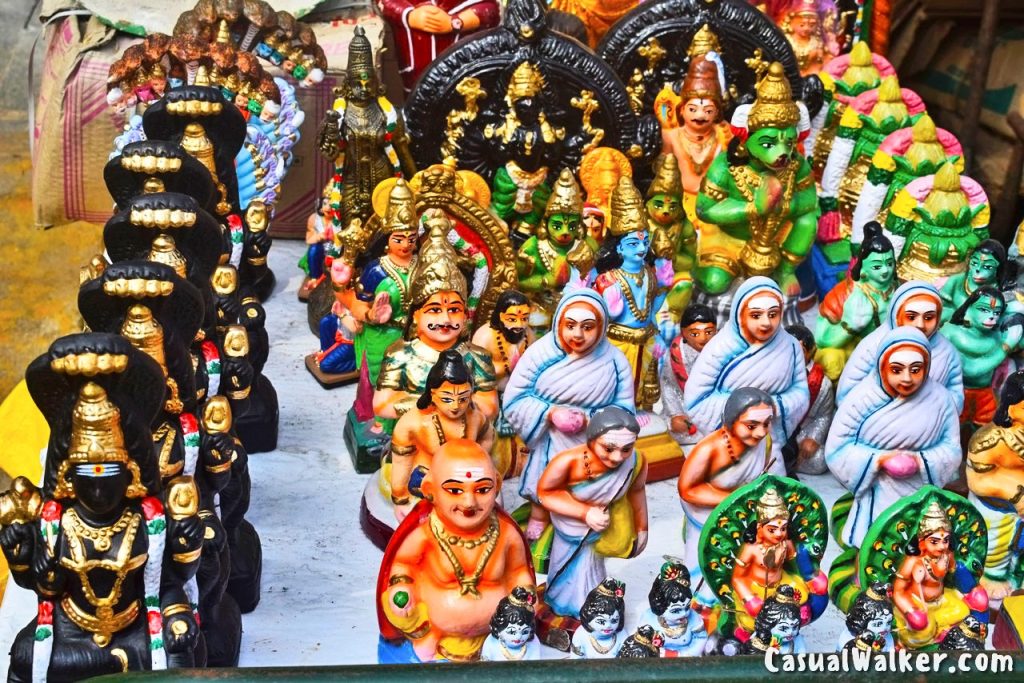Navarathri Golu / kolu Doll Shops, North Mada Street Mylapore, Chennai ...