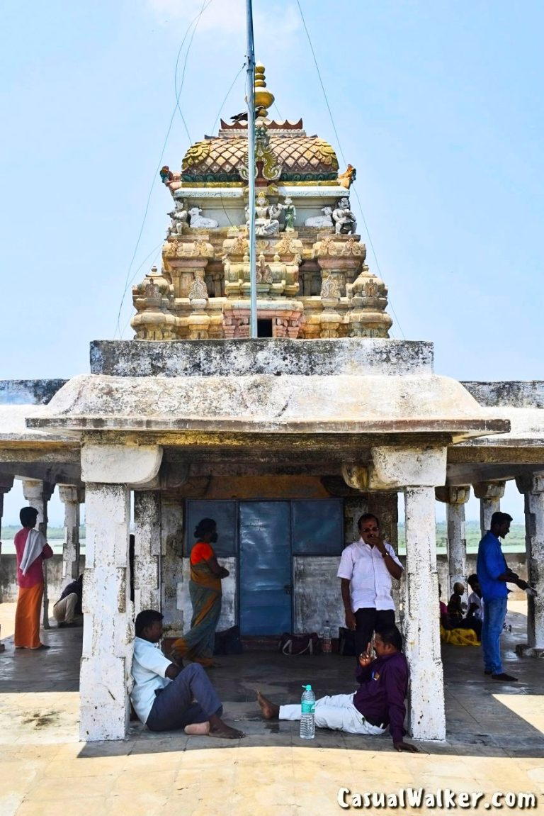 Ramar Patham Temple in Dhanushkodi, Gandha Madhana Parvatham ...