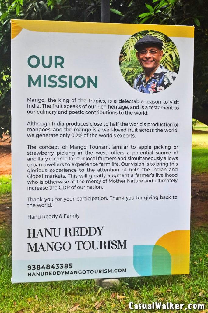 The Great Mango Festival by Hanu Reddy Mango Tourism at Hanu Reddy ...