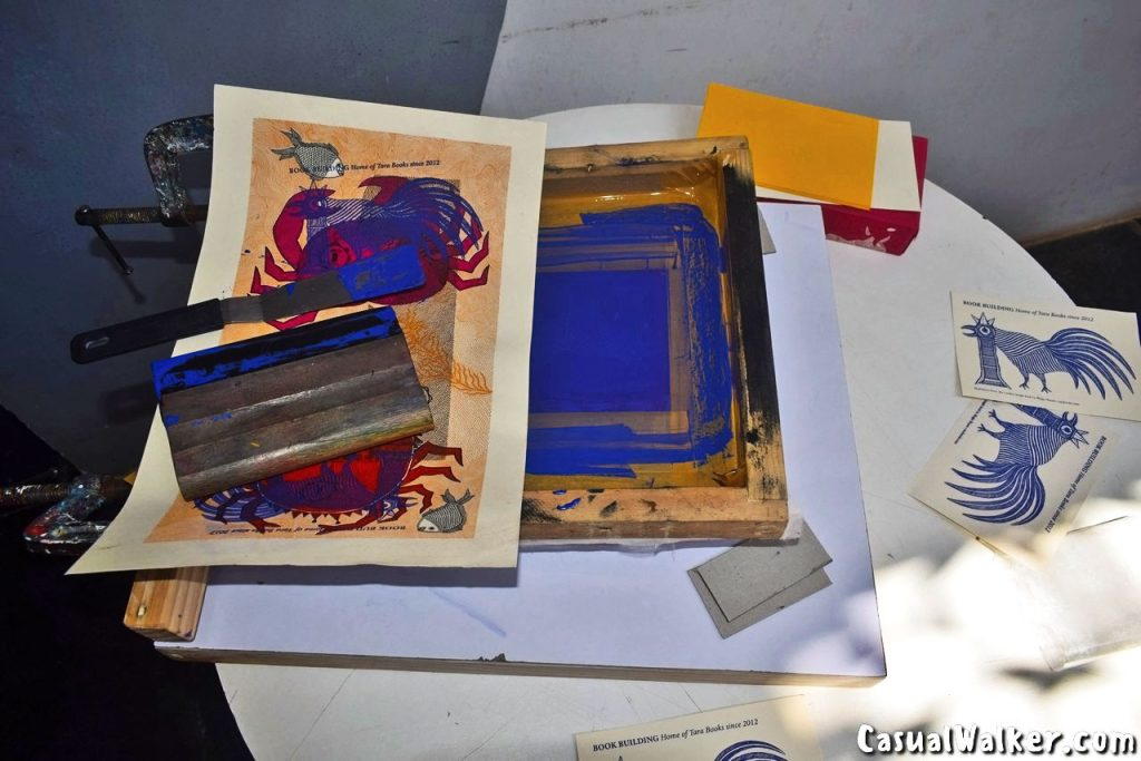 How Books Are Handmade? - An Silkscreen Printing Workshop by Tara Books ...