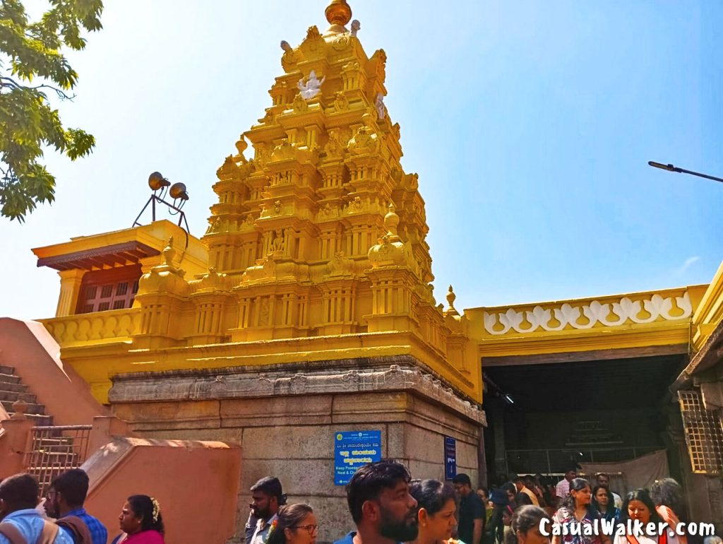 Sri Chamundeshwari Temple in Chamundi Hills Mysore - where Mahishasura was killed by Goddess ...