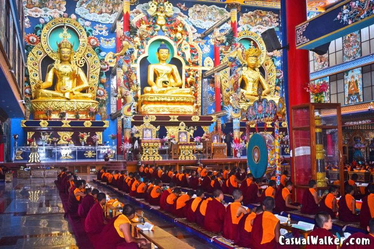 Namdroling Monastery : The Golden Temple in Bylakuppe, Coorg / Thegchog ...