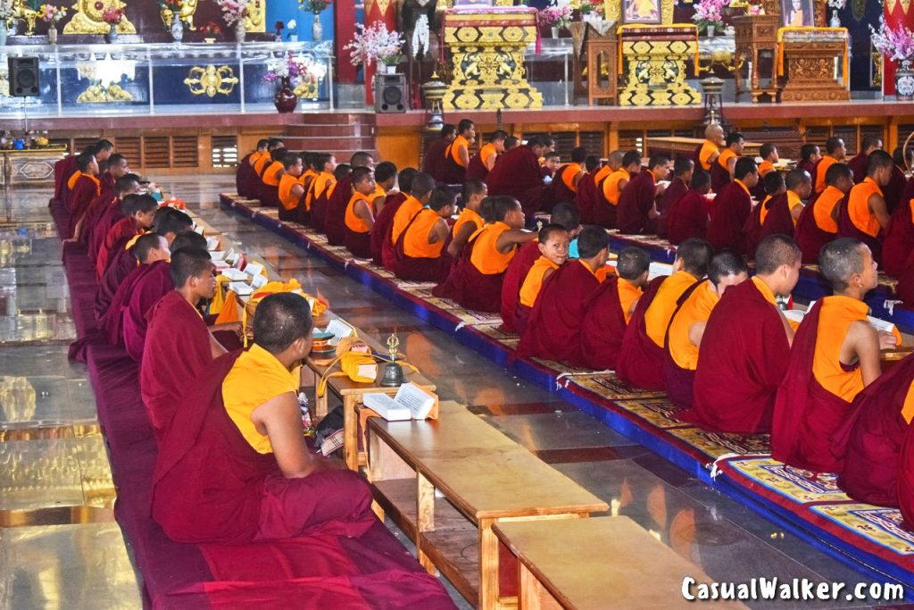 Namdroling Monastery : The Golden Temple in Bylakuppe, Coorg / Thegchog ...