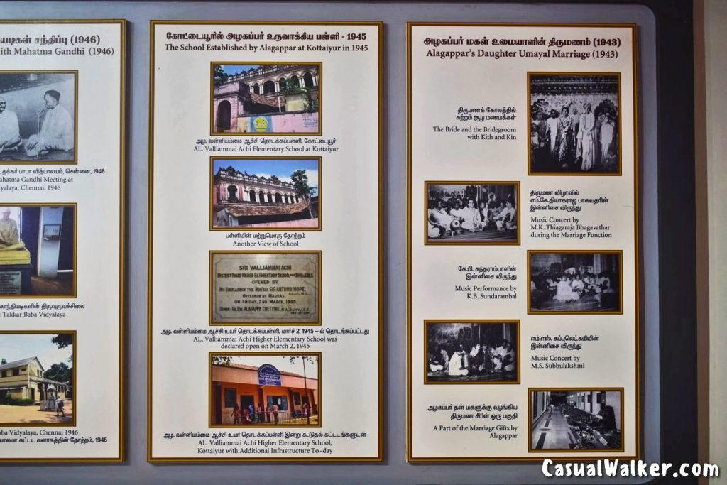 Vallal Dr. Alagappar Museum & Tamil Cultural Museum at Alagappa Puram ...