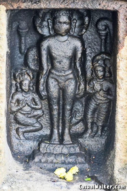 Ancient Jain Caves Sculptures, Jain Temple, Beds in Onampakkam ...