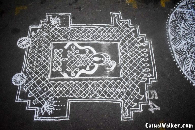 Sundaram Finance Mylapore Festival's Kolam Festival / Kolam Vizha ...